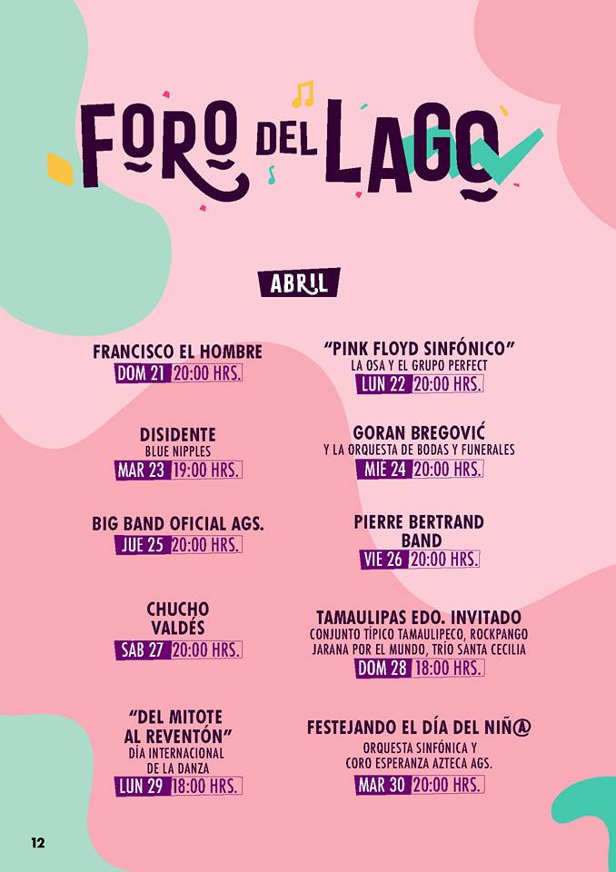 Foro del Lago Feria San Marcos 2019 - Feria San Marcos 2026 FNSM