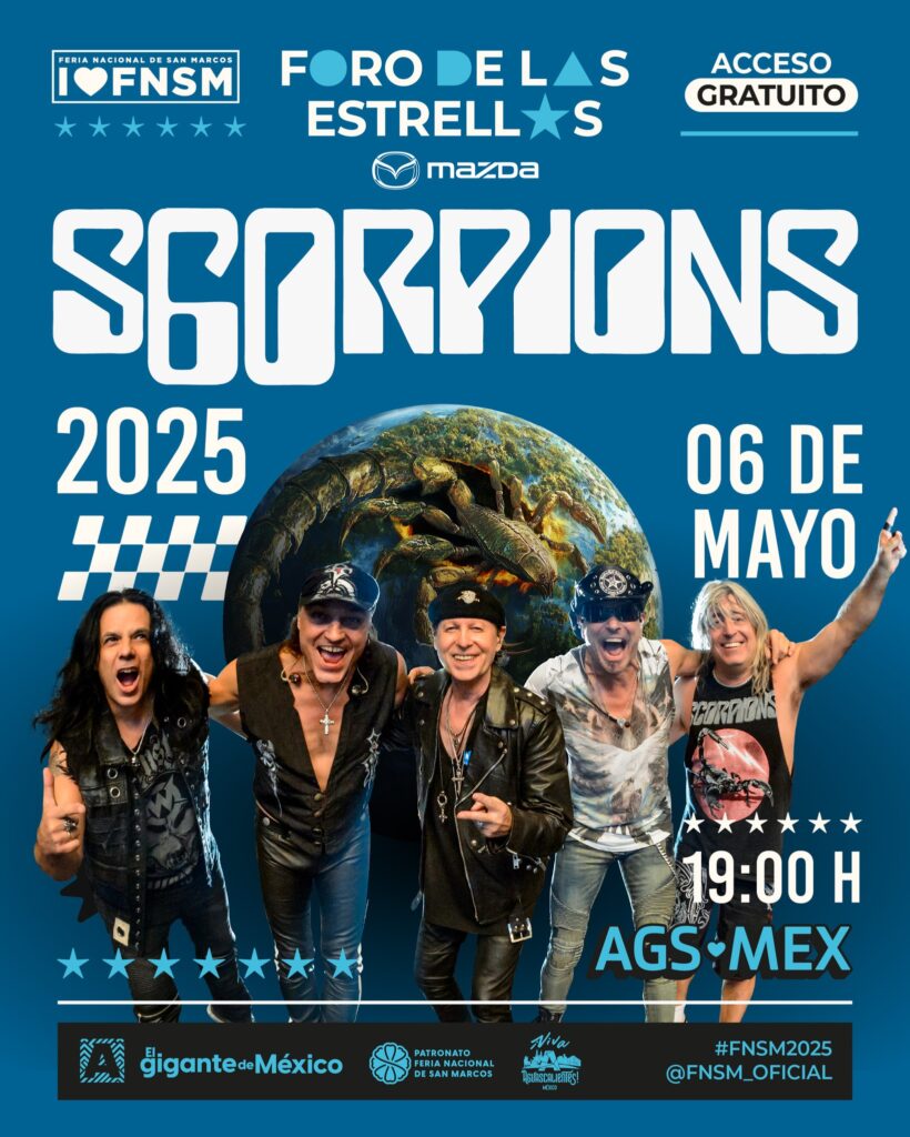 Scorpions en la Feria San Marcos 2025 - Feria San Marcos 2026